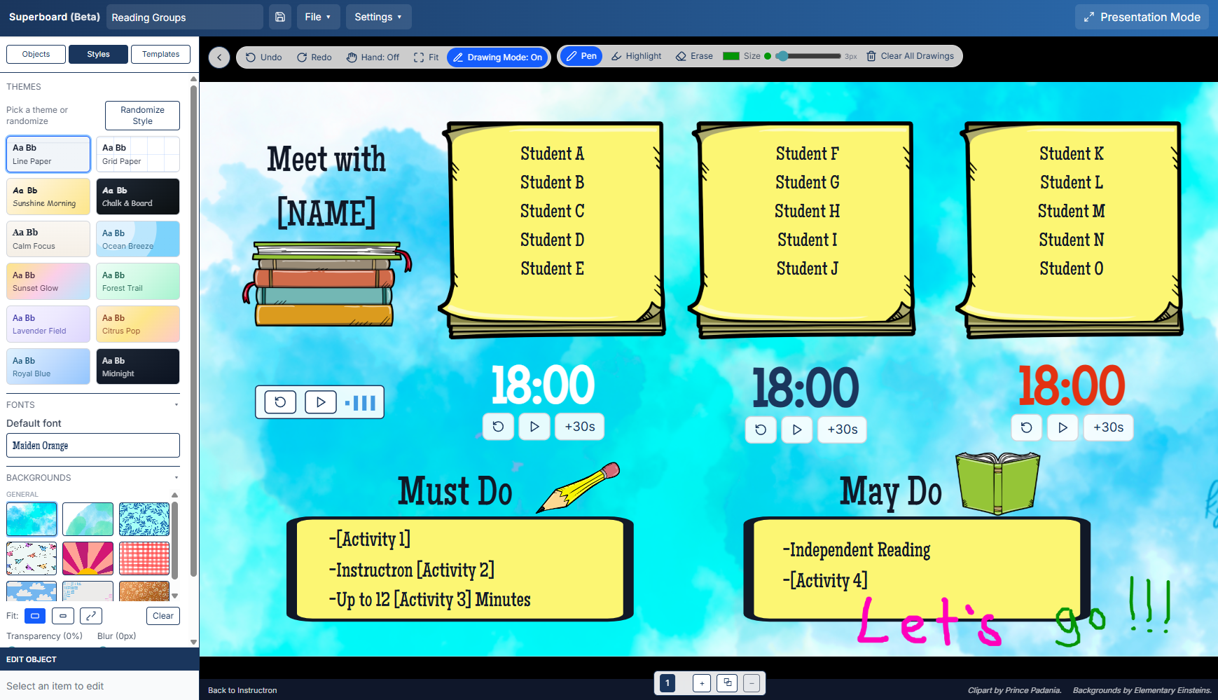 Instructron | Smooth classes. Instant student feedback. Clear progress.